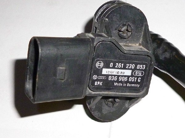 Čidlo teploty stlačeného vzduchu 036906051C 0261230053 Tlakový Sensor ...