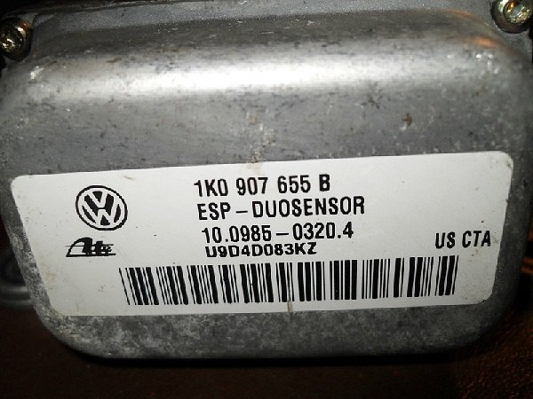 VW AUDI ESP Duosensor 1KO 907 655B ATE | VWAudi.cz