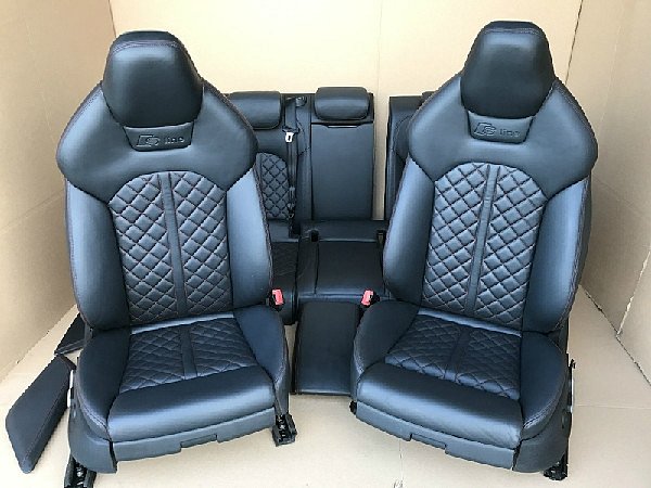 RECARO Audi RS6 4G Exclusive Lederausstattung Leder Sitze A6 S6 Seats Sedačky interier Recaro ...